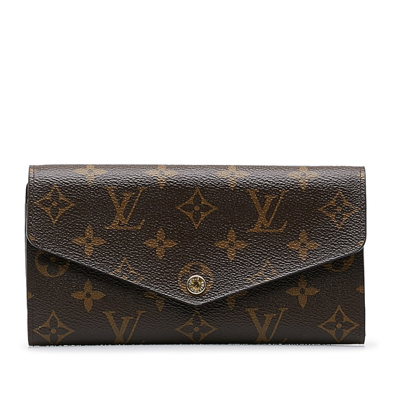 Louis Vuitton | Bags | Louis Vuitton Monogram Portefeuille Sarah Wallet ...